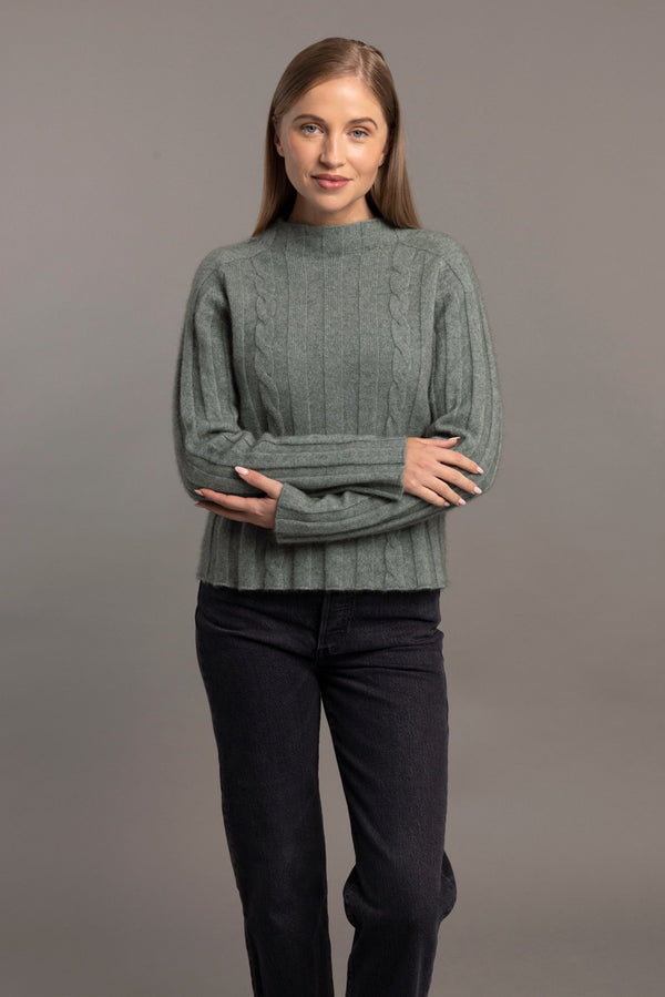 Corrugated Cable Pullover - McDonald Textiles